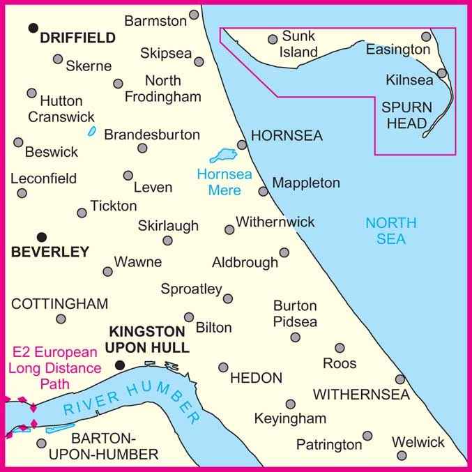Ordnance Survey - Landranger Map 107 (1-50 000) Kingston upon Hull ...