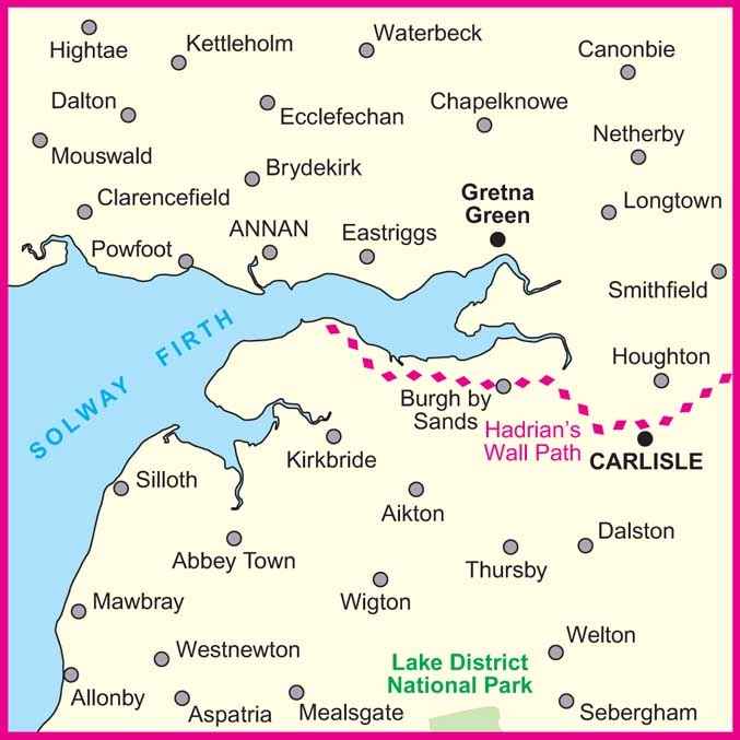 Ordnance Survey - Landranger Map 85 (1-50 000) Carlisle & Solway Firth ...