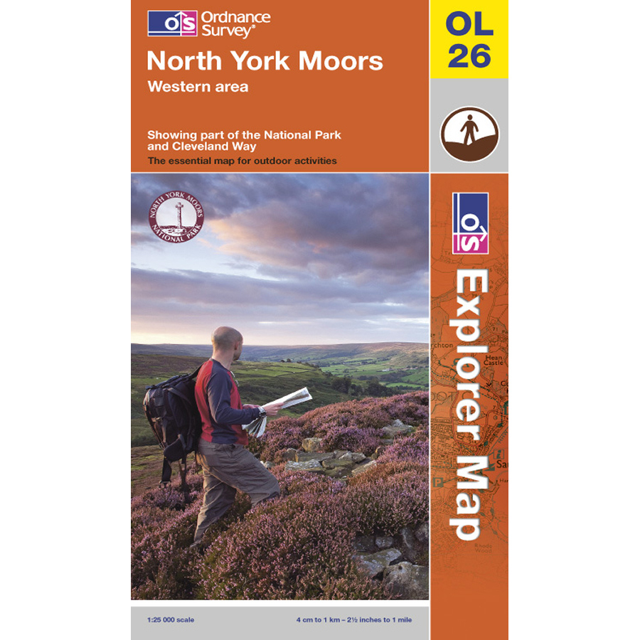 Ordnance Survey - Explorer Map 026 (1:25 000) North York Moors ...