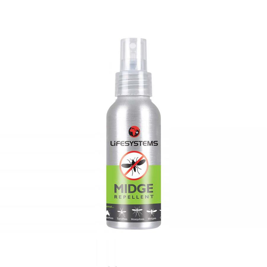 Lifesystems Midge DEET Free Repellent | Countryside Ski & Climb